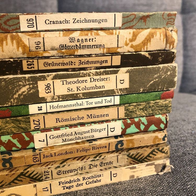 10 antike Bücher vom Insel Verlag (Gebraucht) in Schwändi GL für CHF 16 ...