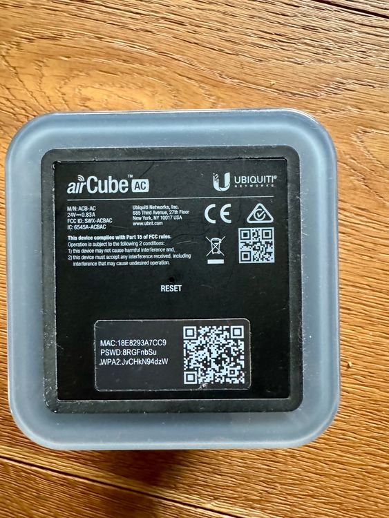 Ubiquity Access Point airCube (Gebraucht) in Riken AG für CHF 22 – mit Lieferung auf Ricardo kaufen