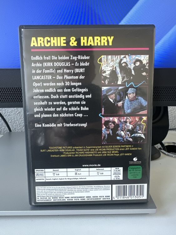 DVD Archie & Harry mit Burt Lancaster, Kirk Douglas top (Neu (gemäss ...