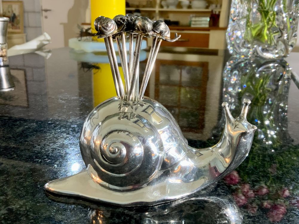 ART DECO SCHNUCKENGABEL AUF GESTELL VERSILBERT FRANCE,1930 (Gebraucht ...