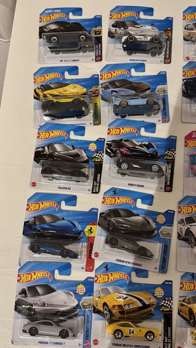 Seltene Hot Wheels Liste