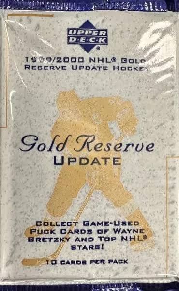 🏒🔥 1999–00 Upper Deck Reserve Update Hockey – Booster Pack (Neu und ...