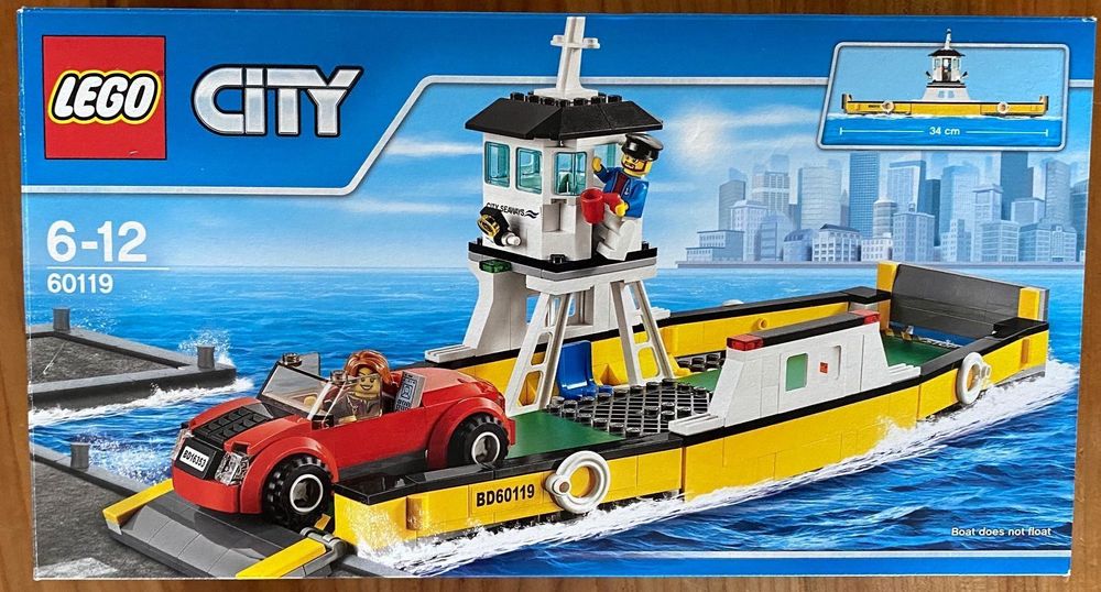 Lego City 60119 Fähre (Neu (gemäss Beschreibung)) in Lanzenhäusern für ...