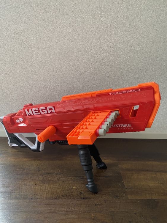 Nerf Mega Thunderhawk Accustrike - Top Zustand (Neu (gemäss ...