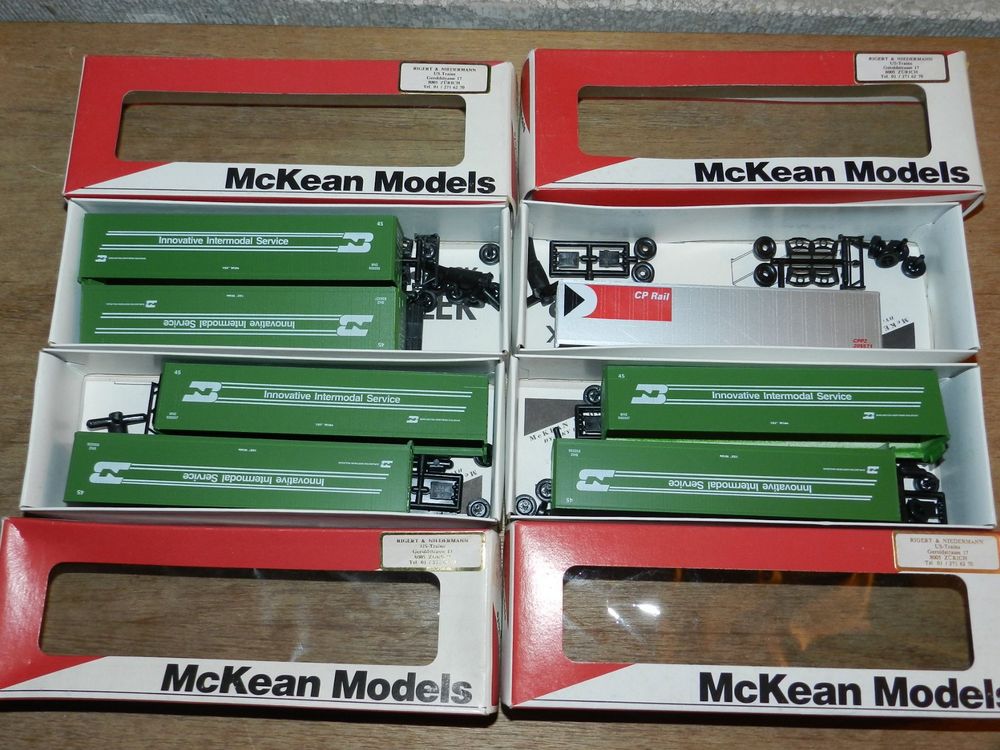 Mc Kean Modells 3x US Trailer Doppelpack 1x Trailer 1 Pack (Gebraucht ...