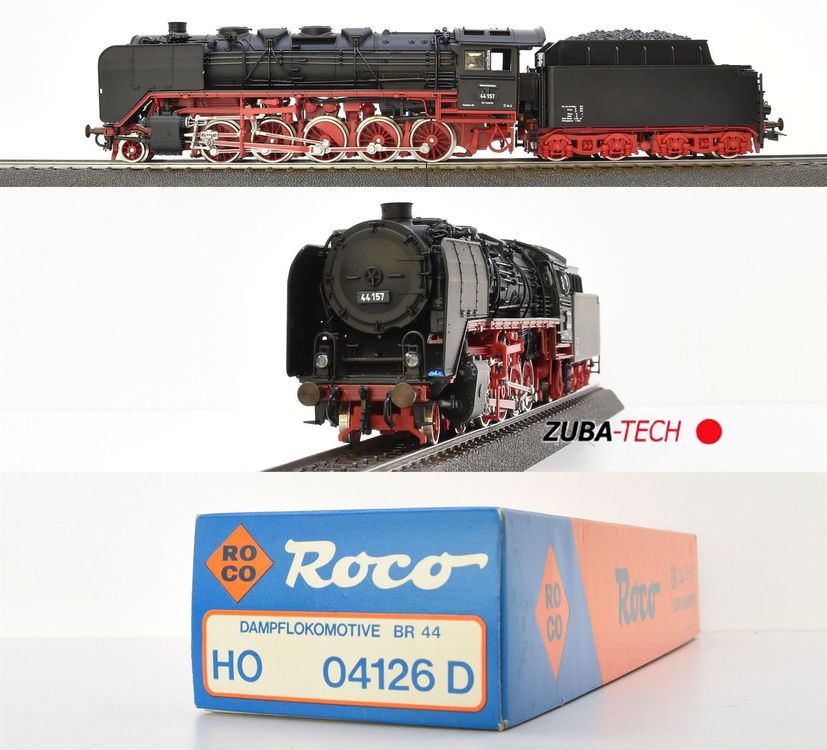 Roco 04126D Dampflok BR 44 DR H0 GS OVP | Kaufen auf Ricardo