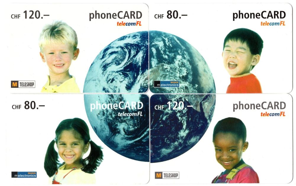 telecom FL - seltenes Prepaidkarten MIGROS-PUZZLE (Gebraucht) in ...