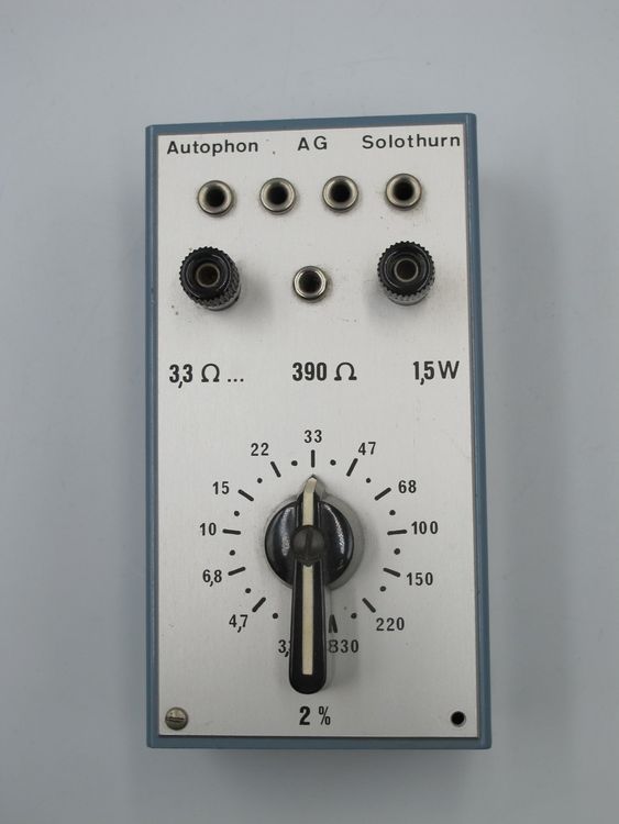 Messgerät von Autophon Solothurn 3,3 / 390 Ohm / 1,5W (Gebraucht) in ...