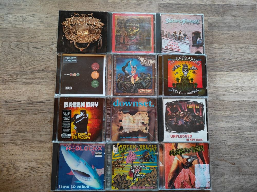 12 CD's Hardrock / Metal / Alternative | Kaufen auf Ricardo
