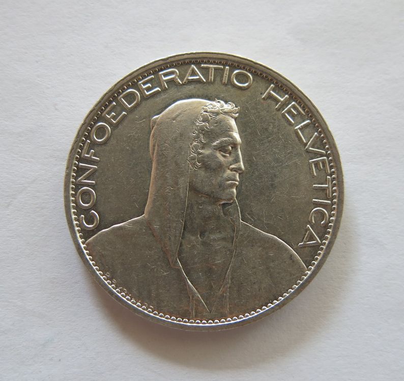 Suisse 5 Francs 1924 B | Kaufen auf Ricardo