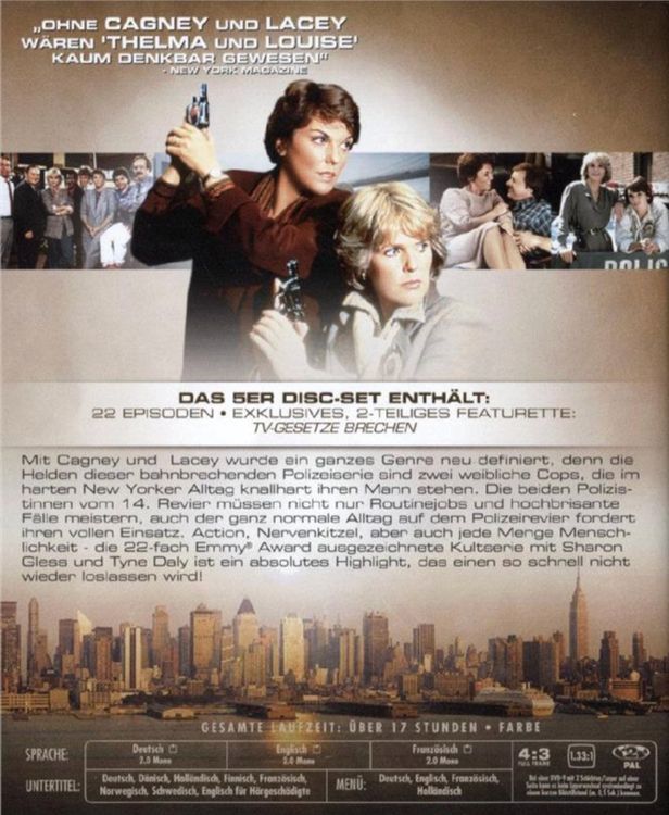 Cagney & Lacey - Staffel 1(De, Engl. & Fran.) (Gebraucht) in Brunnen ...