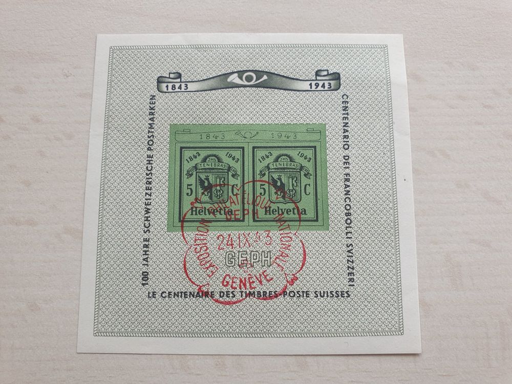 Genfer - Block 1943 ab 1.- | Kaufen auf Ricardo