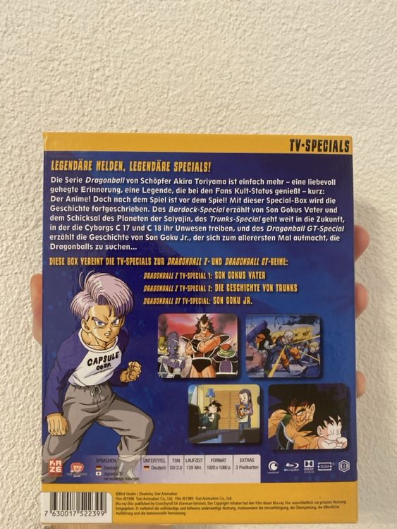 Dragon Ball Z/GT Blu-Ray Box - High Definition Specials (Neu (gemäss ...