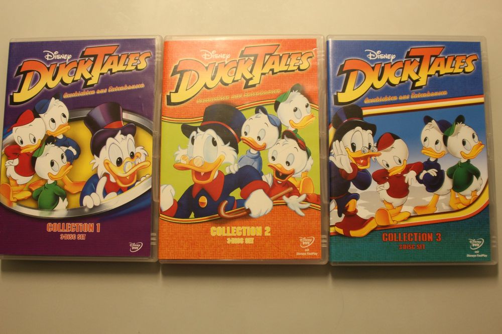 Disny DUCK TALES Collection 1, 2 und 3 mit je 3 DVD (Gebraucht) in ...