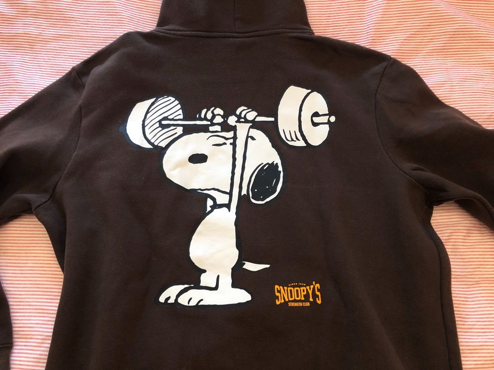 SNOOPY`S HOODIE H&M, GR. XL, BRAUN, KÄNGURUTASCHE (Gebraucht) in Zürich ...