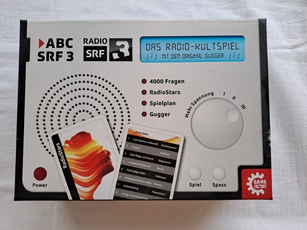 Spiel ABC SRF 3 Das Radio- Kultspiel (Gebraucht) in für CHF 15 – mit Lieferung auf Ricardo kaufen