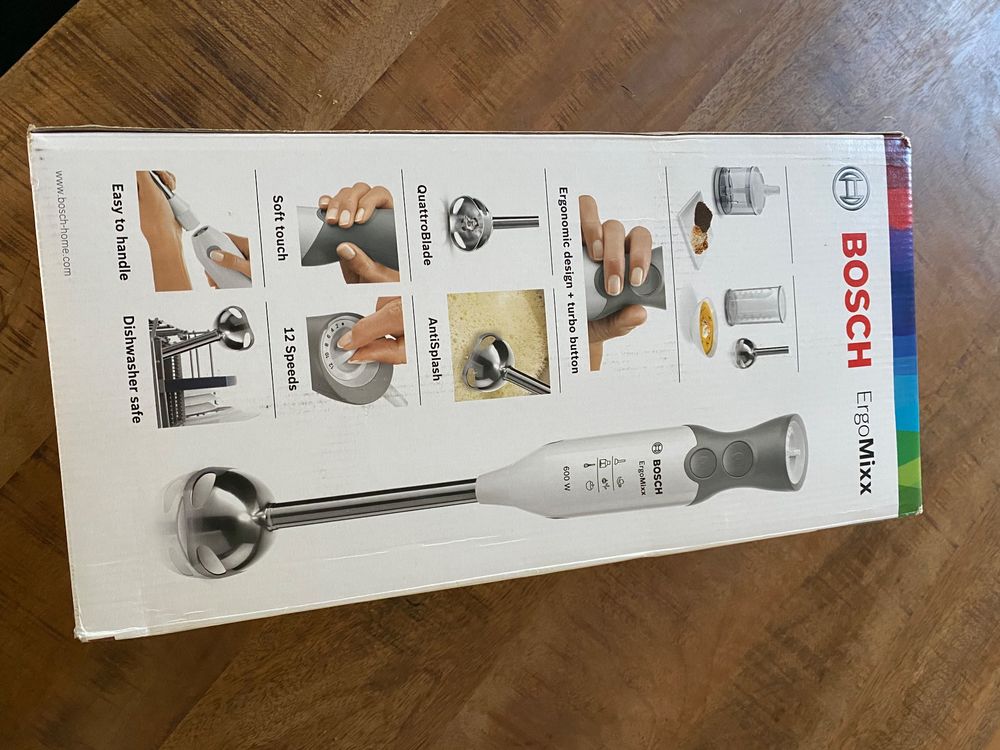 Bosch Ergo Mixx 600W (Gebraucht) in Zürich für CHF 24.5 – mit Lieferung ...