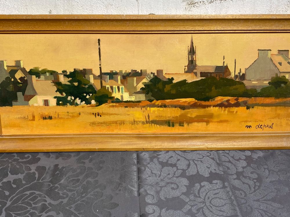 Marcel DEPRÉ (1919-1990) Peinture sur toile signée (Gebraucht) in ...