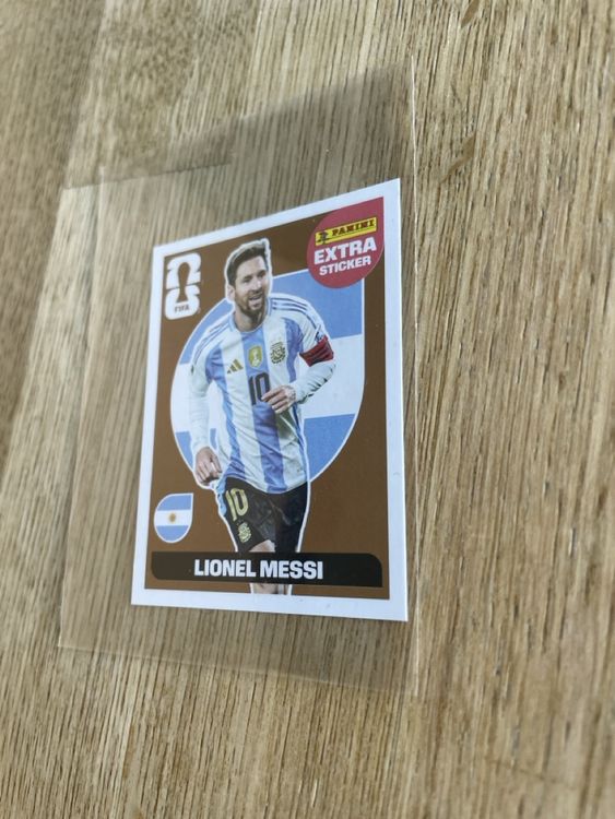 Panini WM 2026 Extra Sticker – LIONEL MESSI – BRONZE (Neu (gemäss ...