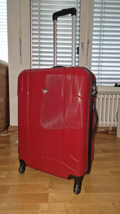 Ellehammer Koffer rot, 64l | Kaufen auf Ricardo