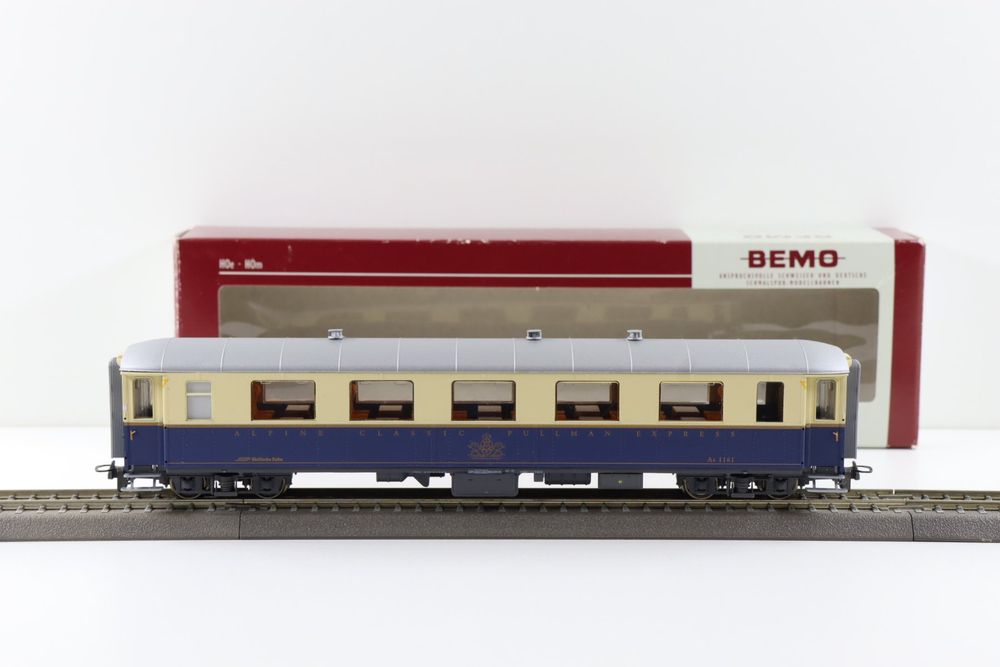 Bemo 3263 141 RhB As 1161 ACPE Salonwagen H0m | Kaufen auf Ricardo