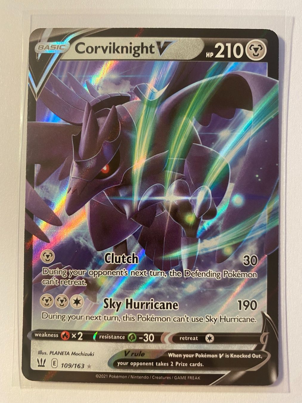 Pokemon Corviknight V 109/163 Battle Styles EN (Neu (gemäss ...