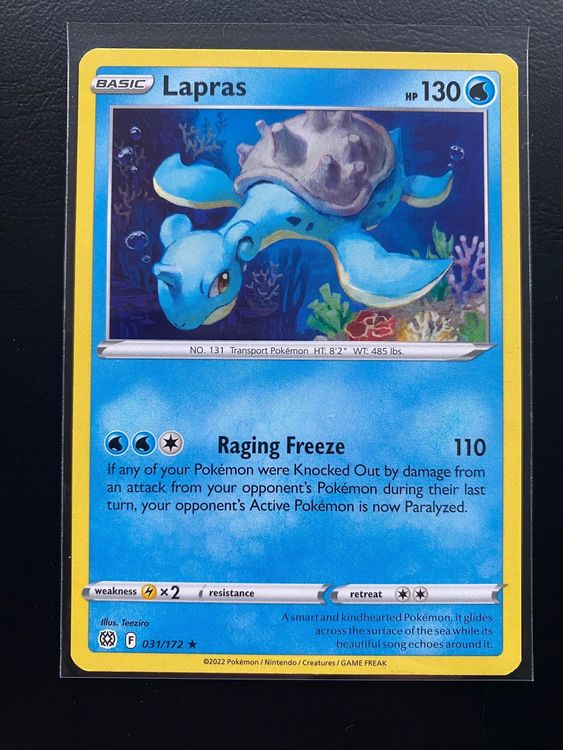Lapras 031/172 - Brilliant Stars Rare | Kaufen auf Ricardo