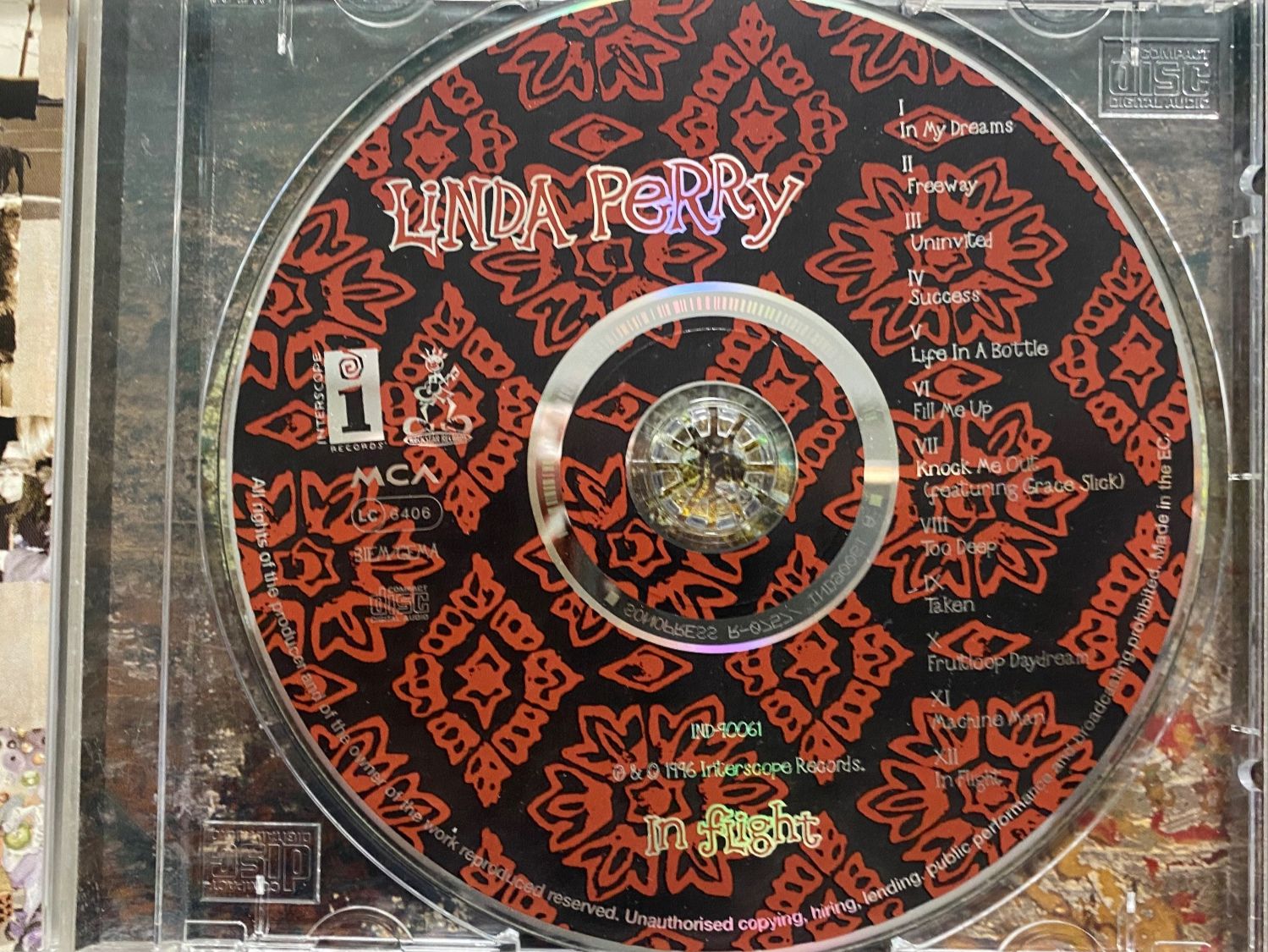 4 Non Blondes Linda Perry - In Flight - Rock Klassiker - Top (Gebraucht ...