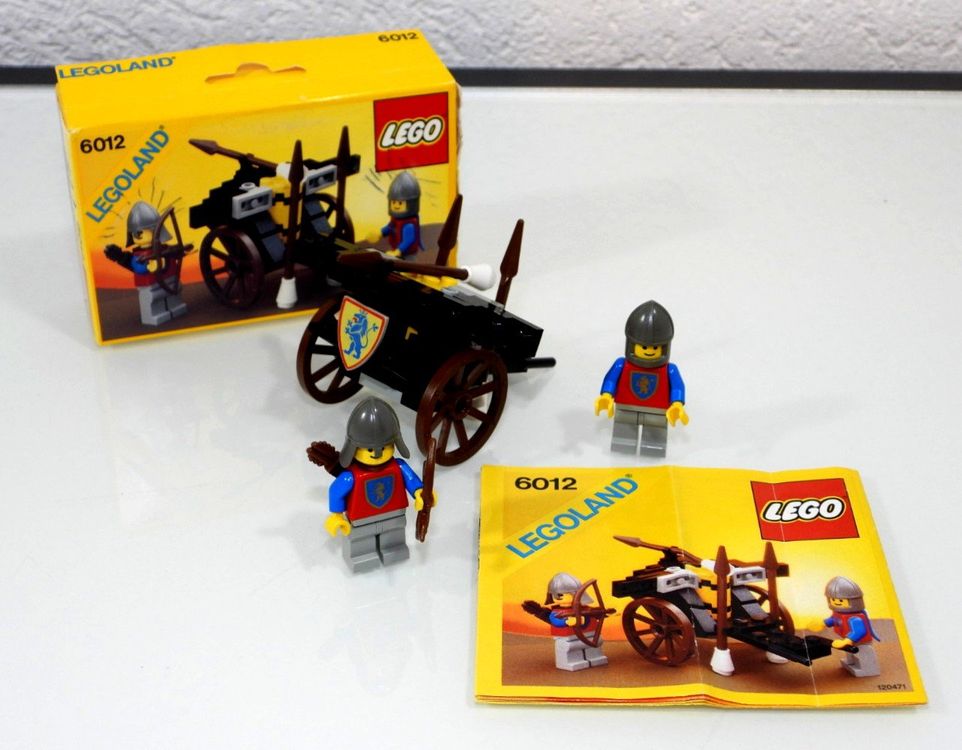 LEGO LEGOLAND RITTER 6012 SIEGE CART MIT OVP | Kaufen auf Ricardo