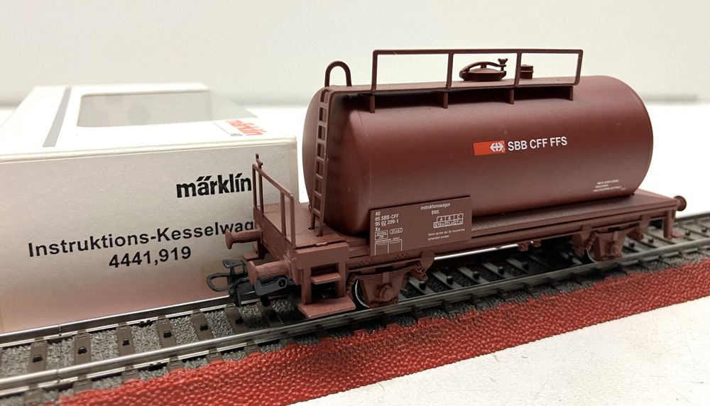 märklin 4441.919 H0 Instruktions-Kesselwagen ODE SBB Xs 209 (Neu ...
