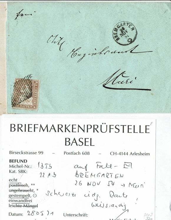 STRUBEL 5RP(22A3)>MURI S RAUTE BEFUND (Gebraucht) in Rüschlikon für CHF 40 – mit Lieferung auf ...