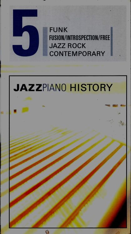 JAZZ PIANO HISTORY Funk Fusion Free Jazz Contemporary 4CD (Gebraucht ...