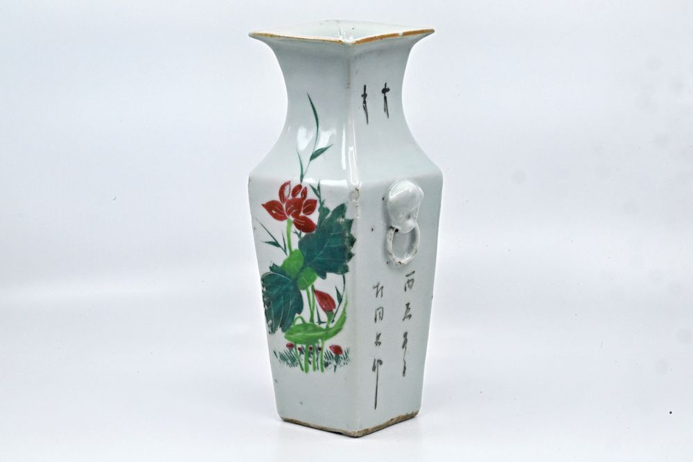 Antike Porzellanvase, handbemalt, China, ca. 1900er (Gebraucht) in Zürich für CHF 105 – mit ...