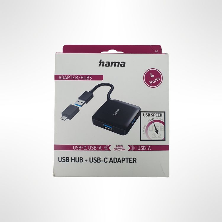 HAMA USB Hub mit USB-C Adapter | Kaufen auf Ricardo
