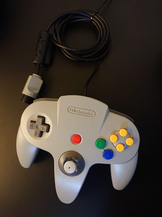 Nintendo 64 N64 - Controller - Grau - Original Nintendo | Kaufen auf ...
