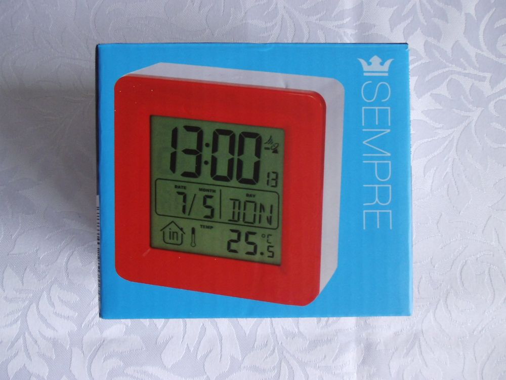 Wecker Funkwecker LED NEU von Sempre (Neu und originalverpackt) in ...