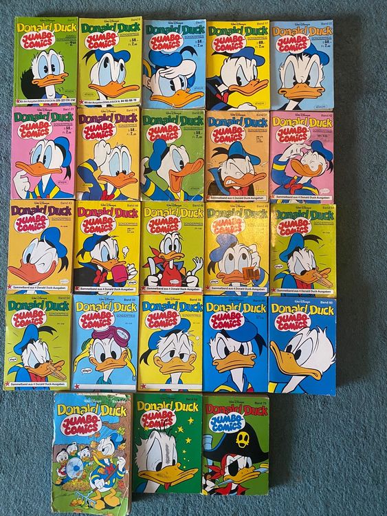 Walt Disneys Jumbo-Comics, 23 Stück, Jahrgang 1982-1995 (Gebraucht) in ...