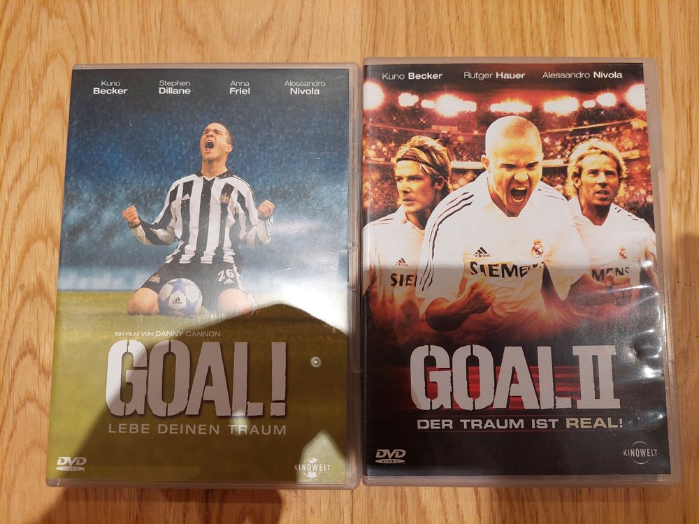 GOAL, beide Filme, DVD (Gebraucht) in Wangen ZH für CHF 1 – mit ...