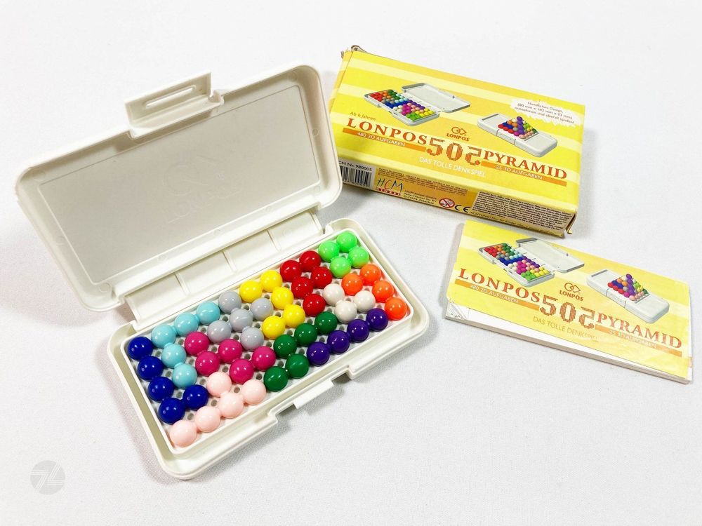 Lonpos 502 Pyramid Puzzle Game 2D 3D IQ Logik Braintrainer | Kaufen auf ...