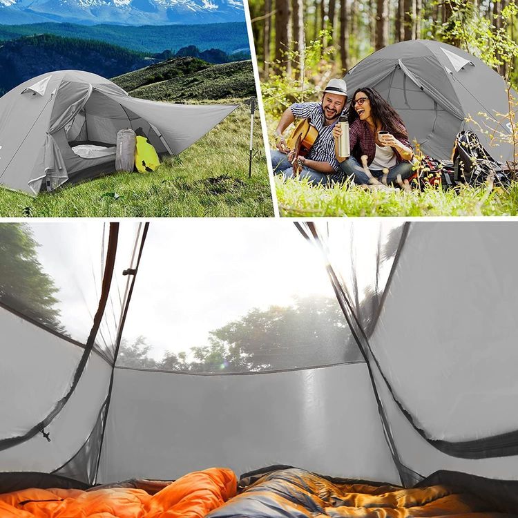 Zelt 2 Personen Camping Wasserdicht 3-4 Saison Ultraleicht (Neu und ...