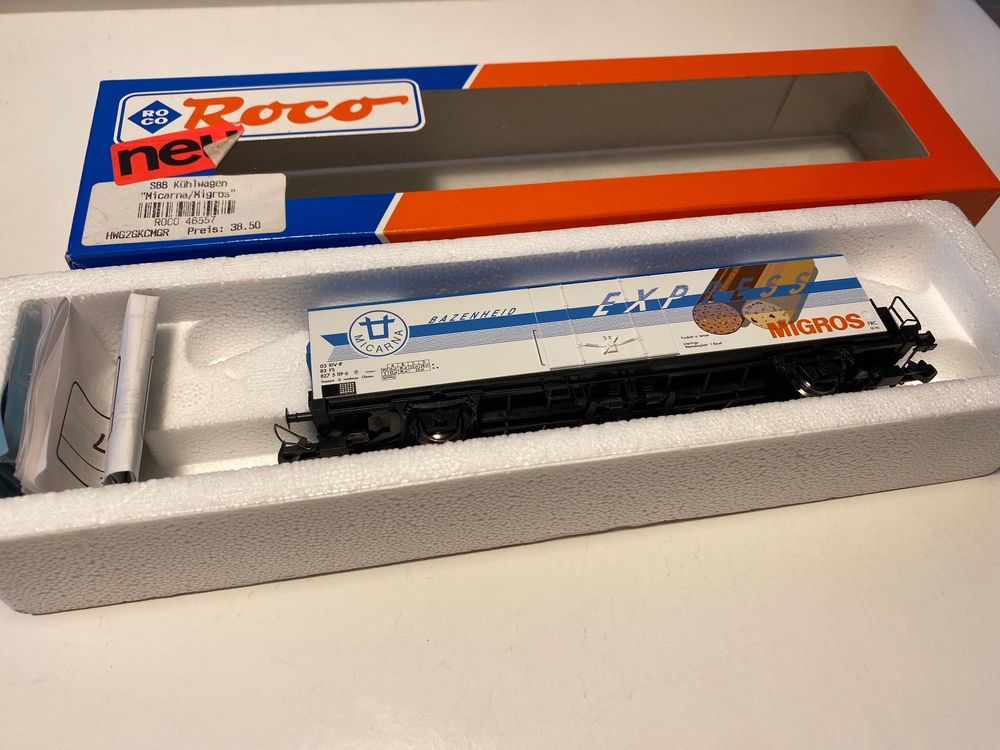 Roco 46557 Kühlwagen Interfrigo Micarna (Gebraucht) in St.Gallen für ...