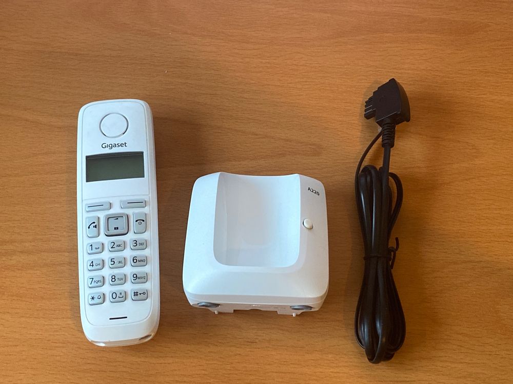 GIGASET A220 UNO (DECT, DECT, Weiss) | Kaufen auf Ricardo
