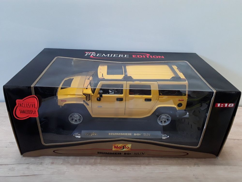 Rarität _ Maisto Premier Edition __ Hummer H2 __ SUV _ 1:18 | Kaufen auf Ricardo