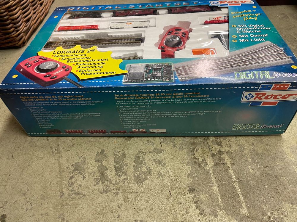 Roco Digital Startset, Lokmaus 2, Spur H0, komplett! (Gebraucht) in ...