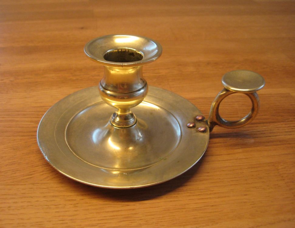 Antiker Bronze Kerzenständer / Kerzenhalter | Kaufen auf Ricardo