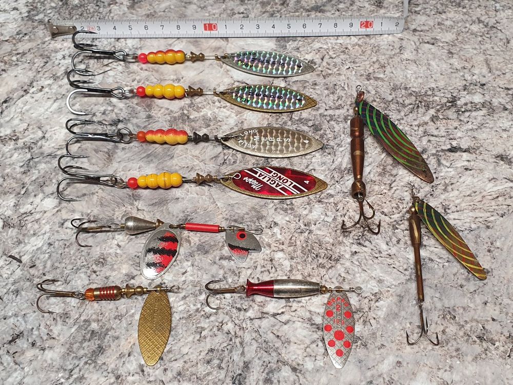 9 Spinner (ROGER und Mepps) (Gebraucht) in Uetliburg SG für CHF 14 ...