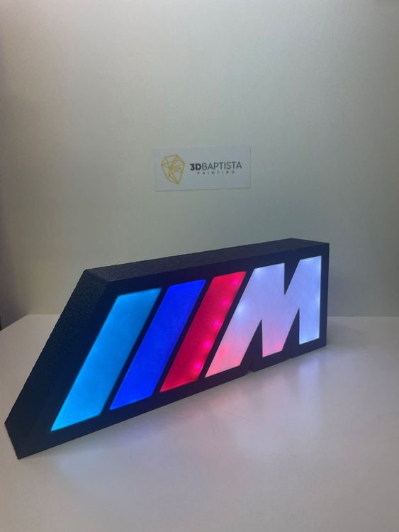 BMW M Logo mit LEDs (Neu (gemäss Beschreibung)) in Luzern für CHF 40 ...