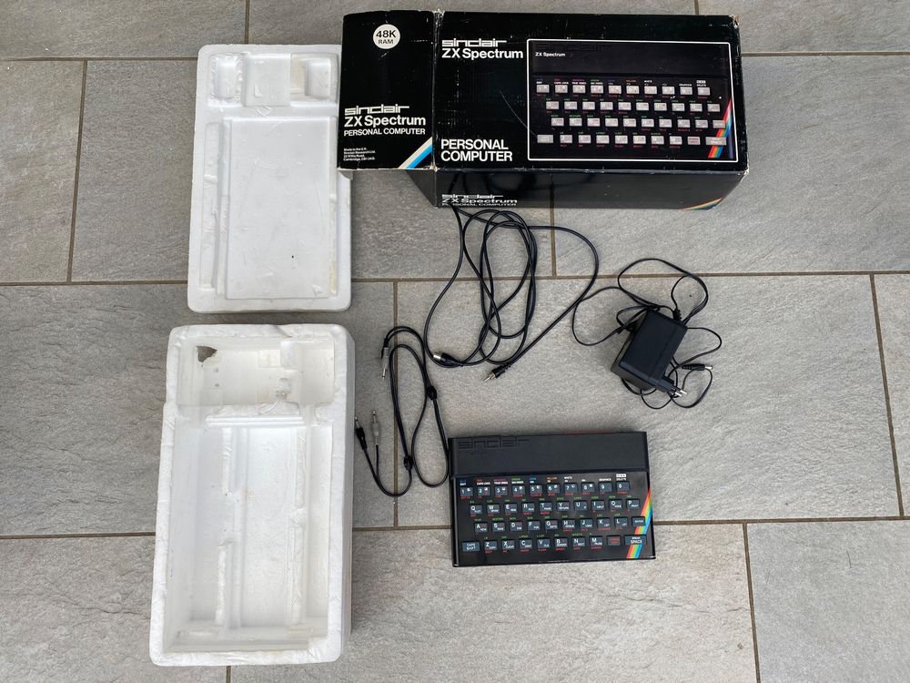 ZX Sinclair Spectrum 48K, around 1982, working in OVP (Gebraucht) in ...