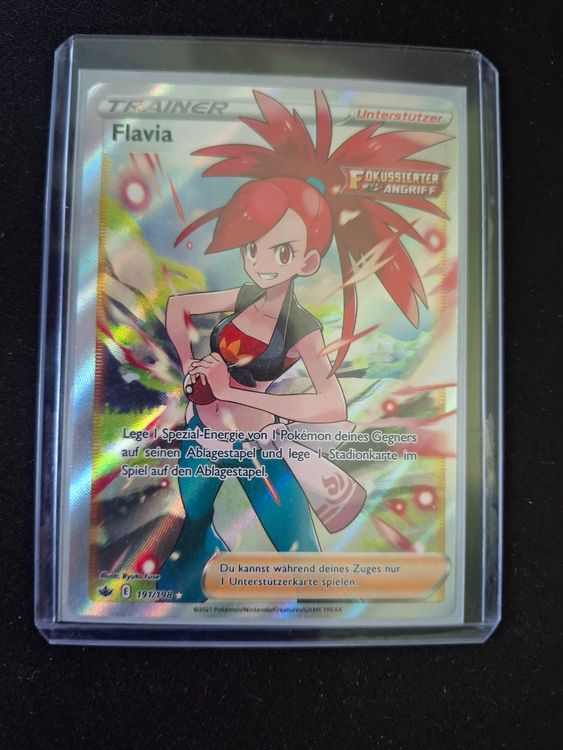 Pokémon Karte Flavia Full Art (Gebraucht) in Buchberg für CHF 10 – mit ...