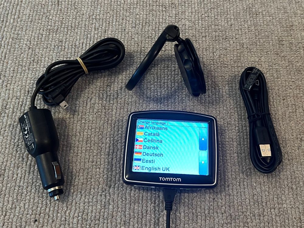 TomTom ONE Navi mit aktueller Karte von Zentraleuropa 2023 (Gebraucht ...